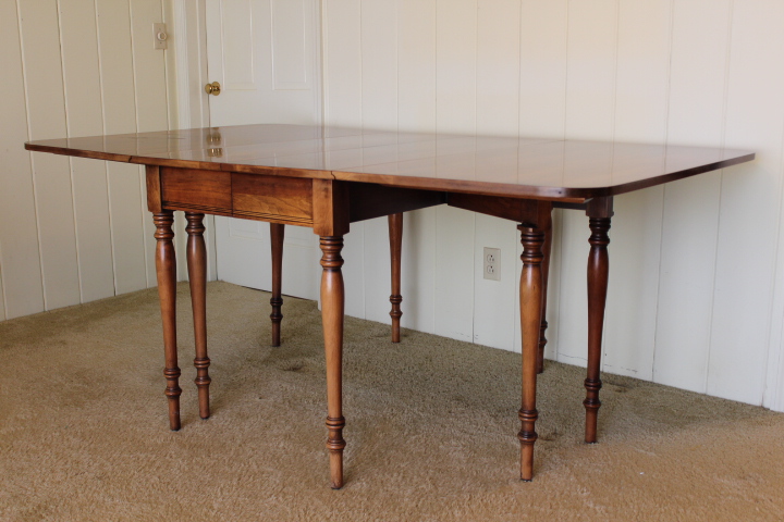Cherry Drop Leaf Dining Table By Statton Everything But The House