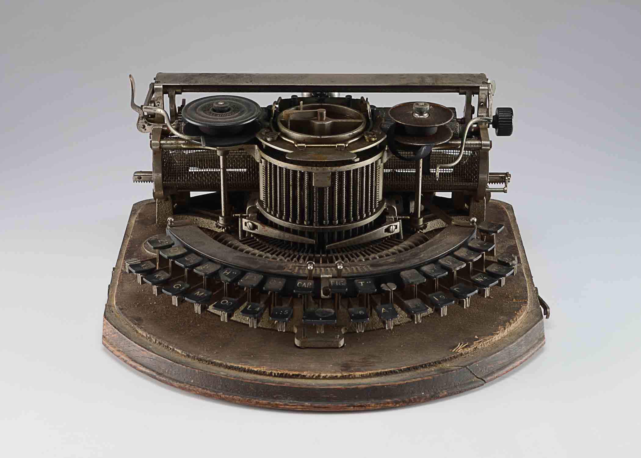 C 1905 Hammond Typewriter, 'Multiplex Open Ideal' Model | Everything ...