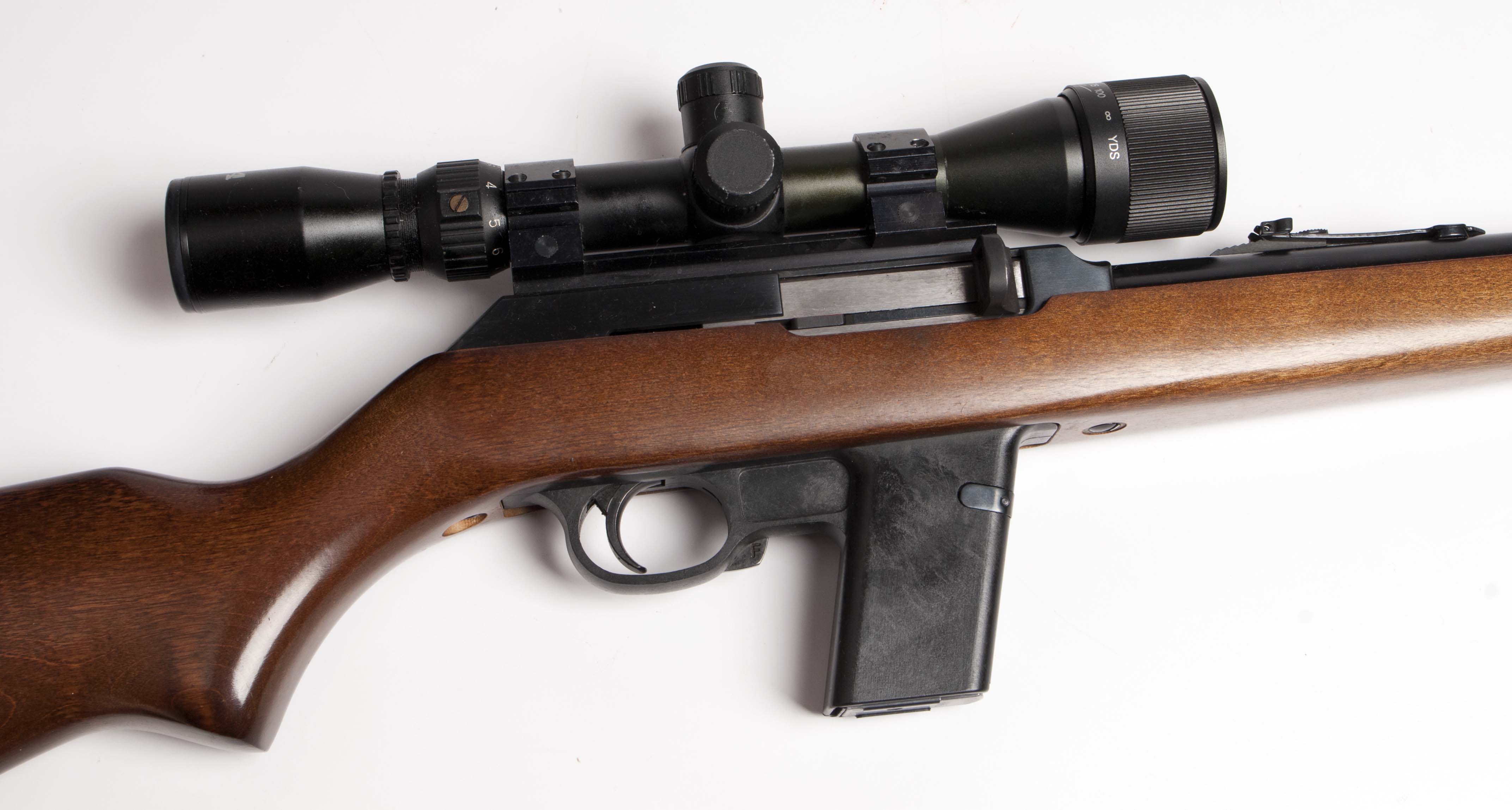 Marlin Model 9 9mm Caliber semi-automatic rifle with BSA Bronze scope ...