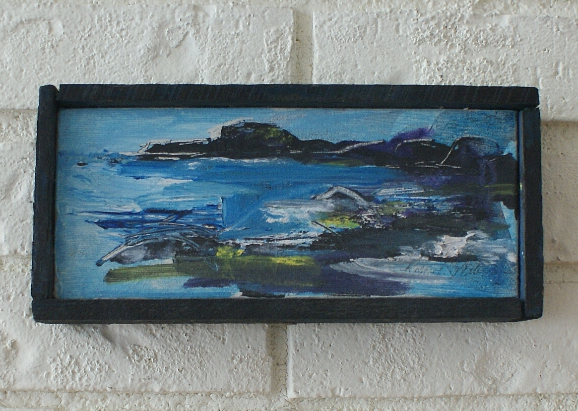 Roscoe Wallace Original oil on canvas painting | EBTH