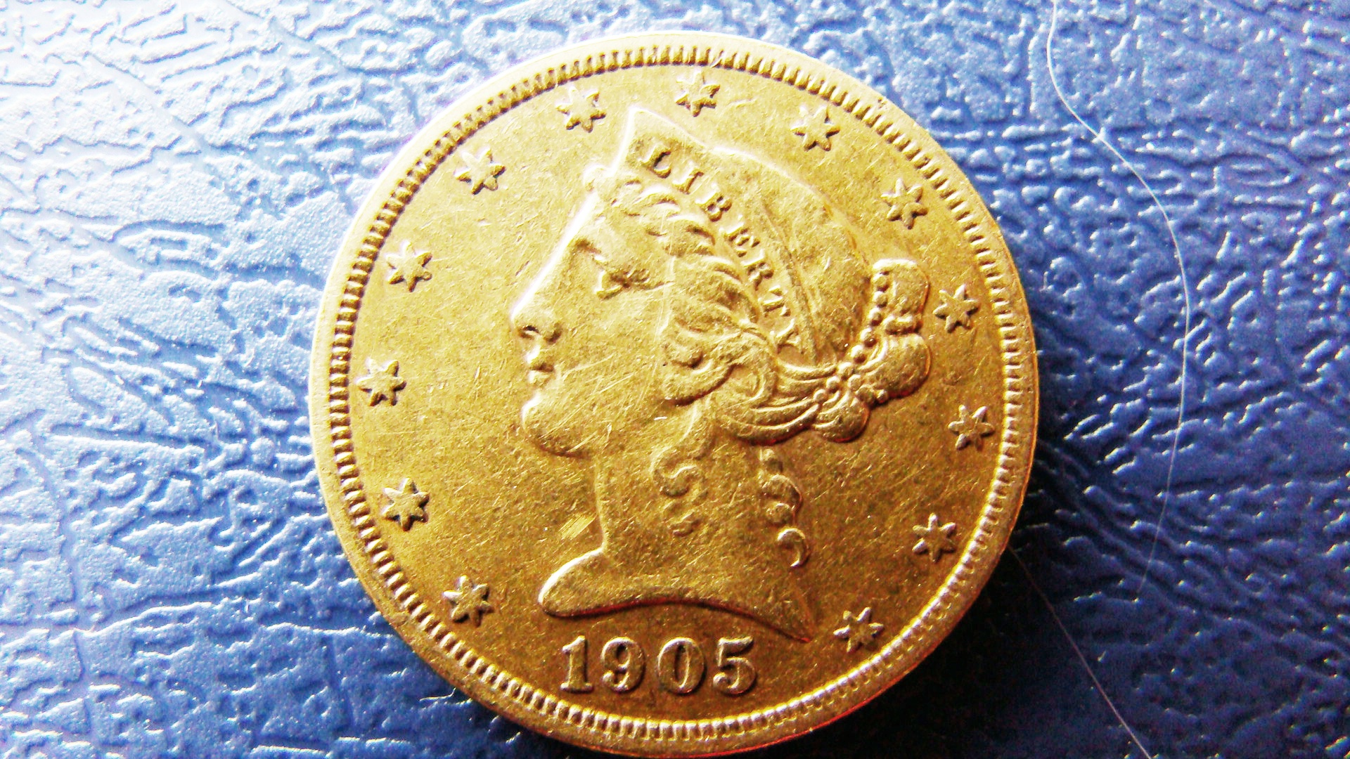 1905-S U.S. $5 Dollar Liberty Head Gold Coin | EBTH