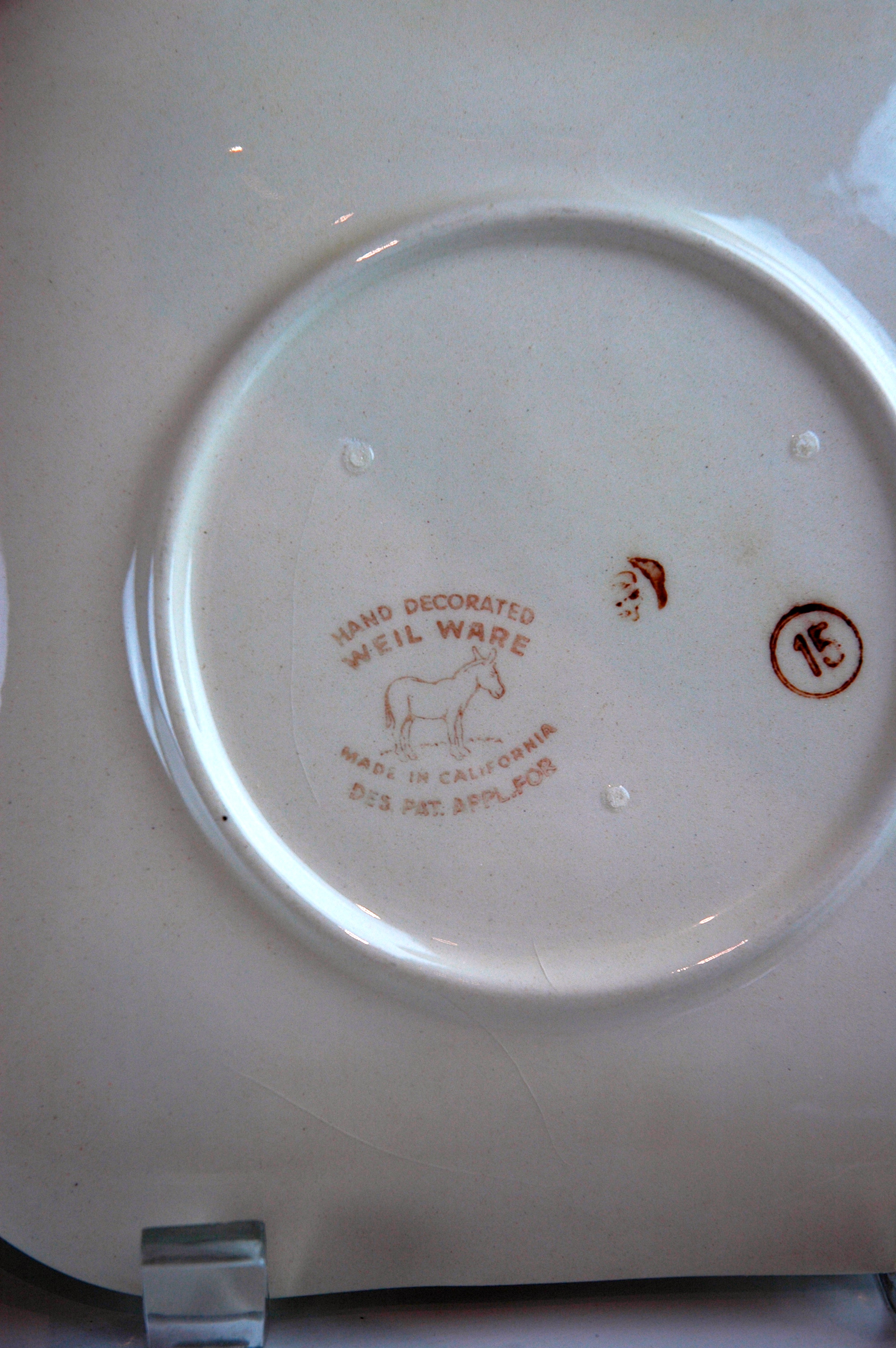 Set of 108 Weil Ware Celadon Dishes in Blossom Pattern with Asian Flair ...