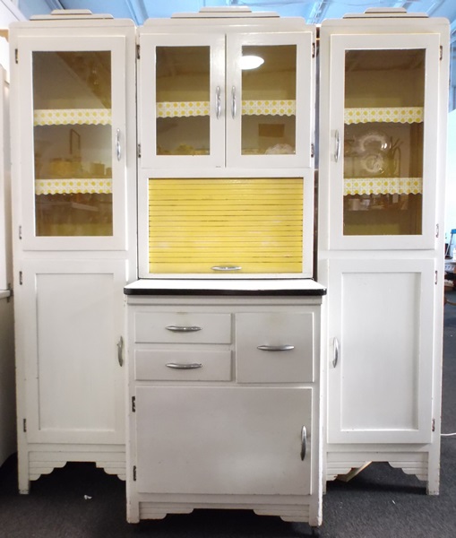 Triple Unit Hoosier Kitchen Cabinet | EBTH