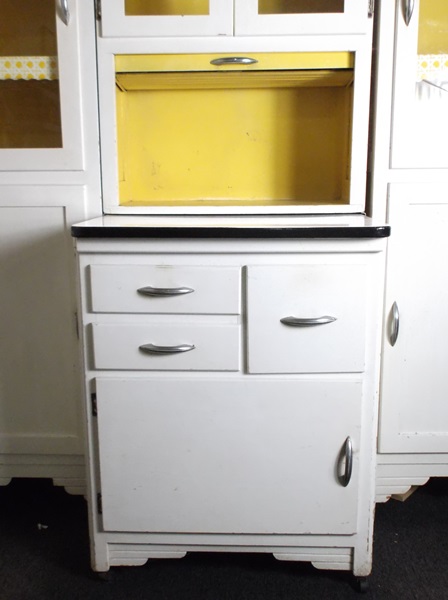 Triple Unit Hoosier Kitchen Cabinet | EBTH