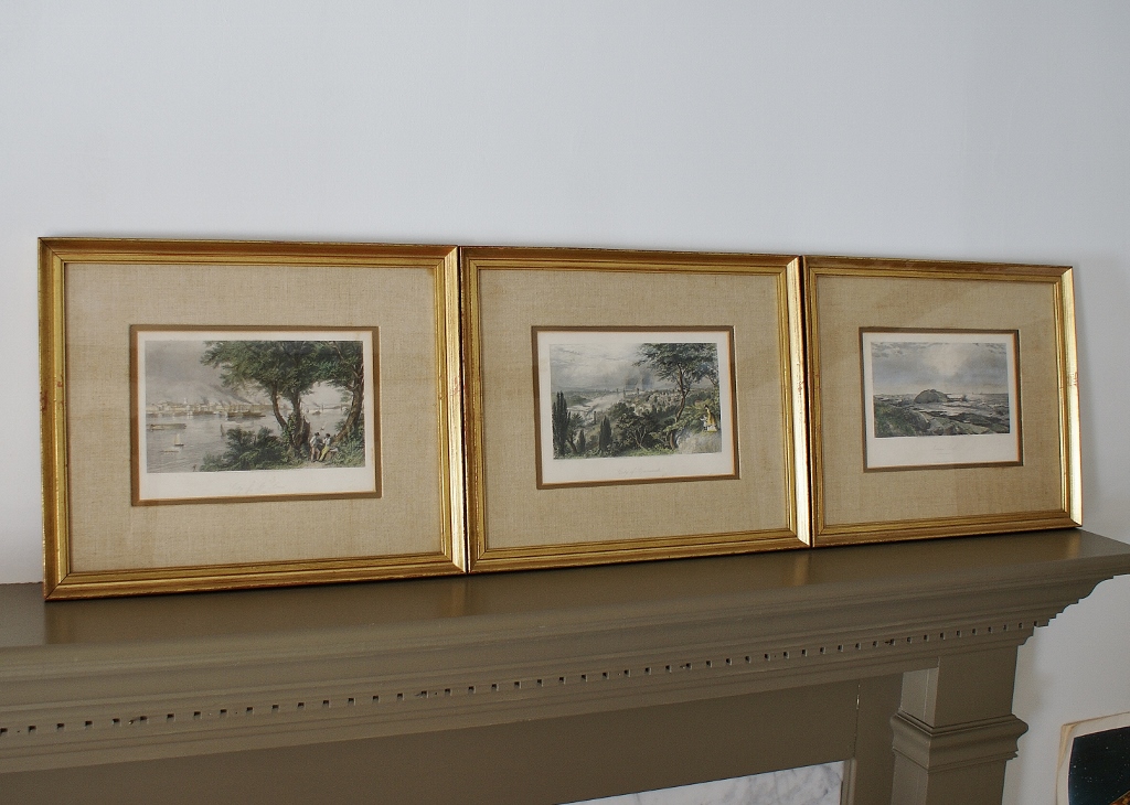 Group of Three Chromo Lithograph Prints | EBTH