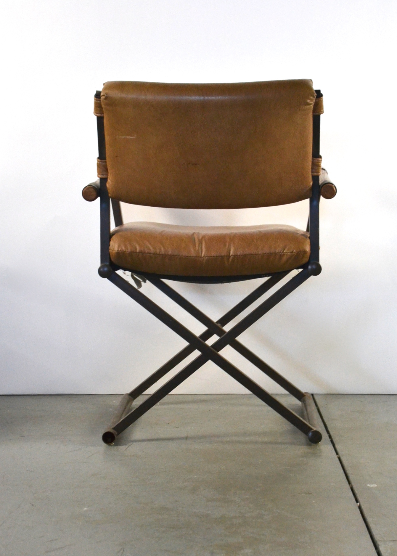 Mid-Century Modern Leather Directors Chairs | EBTH