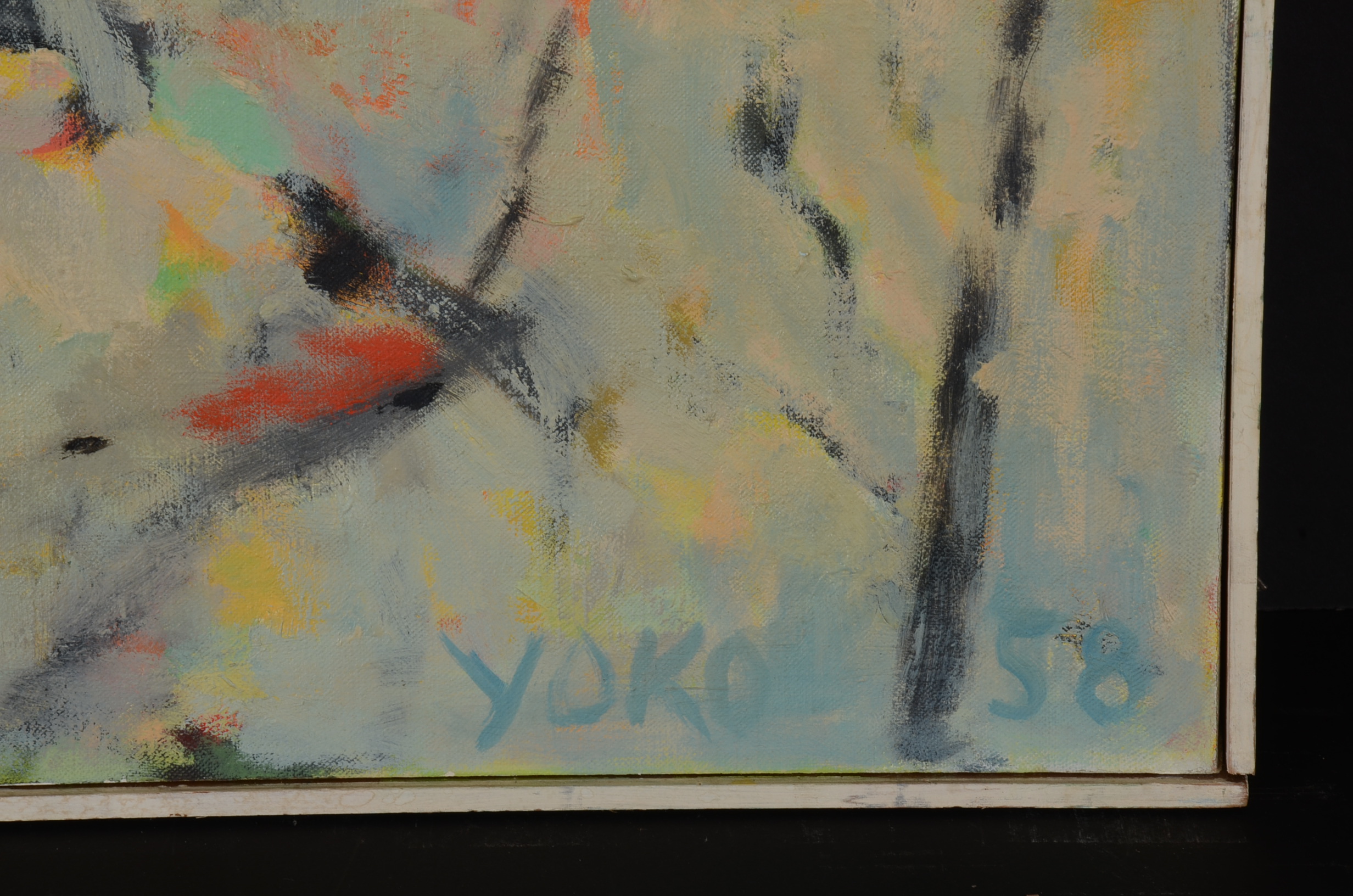 Original James Yoko Oil on Canvas Painting | EBTH
