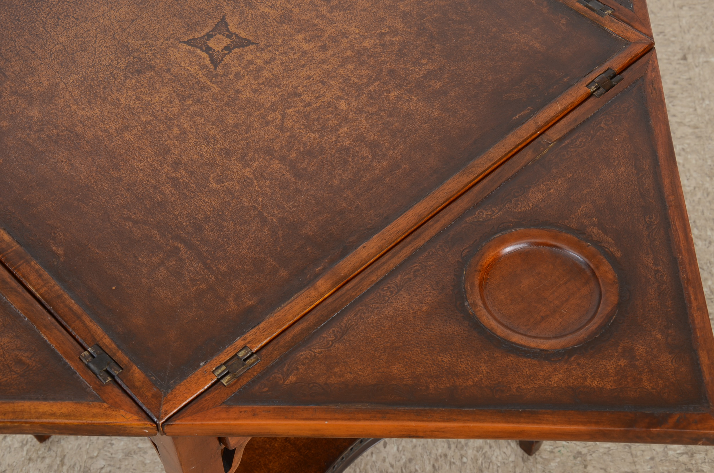 Theodore Alexander Georgian Style Envelope Table | EBTH