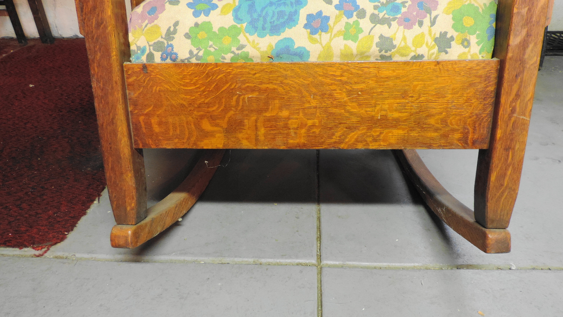 Stickley Style Oak Rocker | EBTH