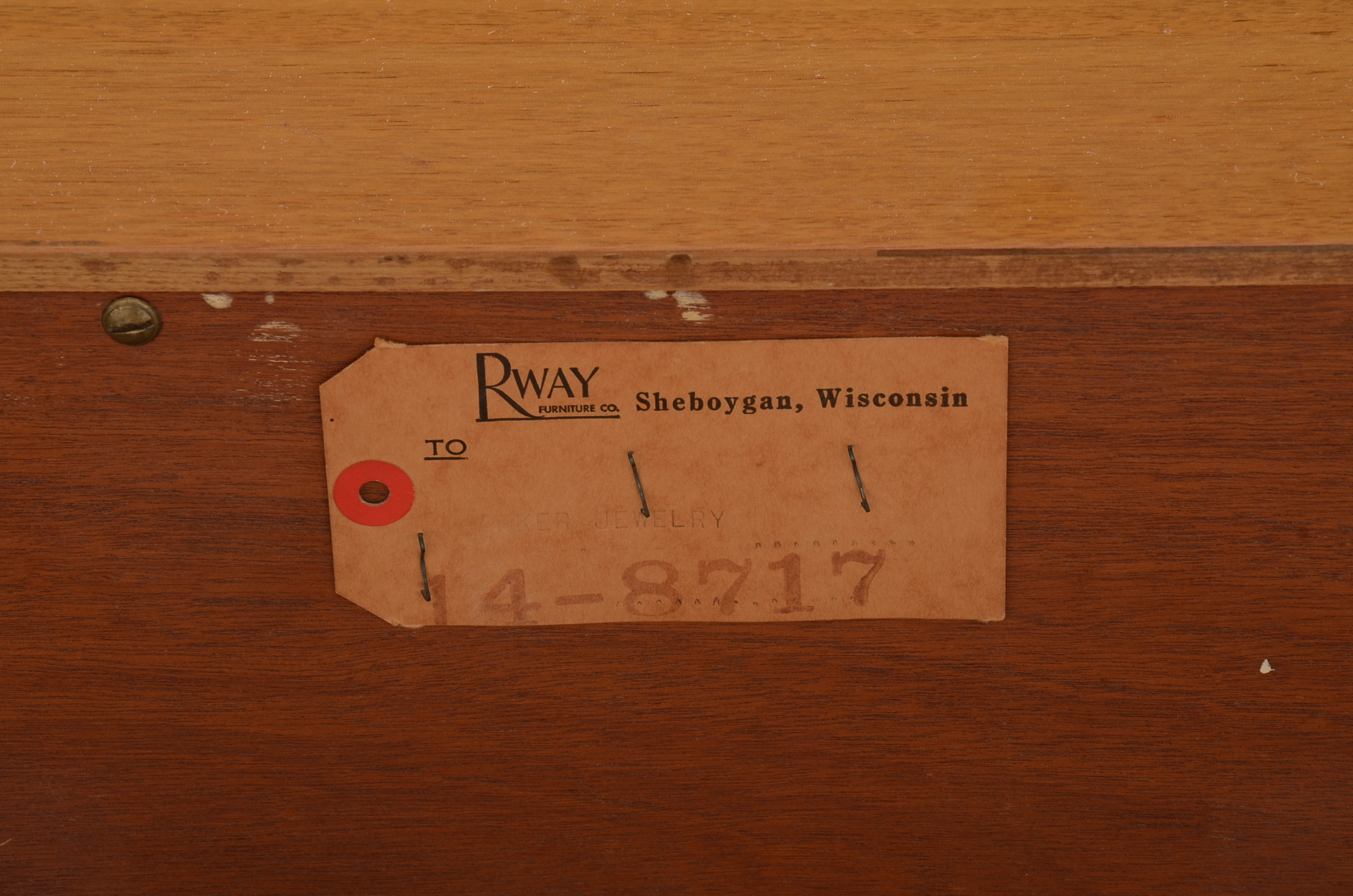 Rway Mid-Century Blonde Mahogany Veneer Buffet | EBTH