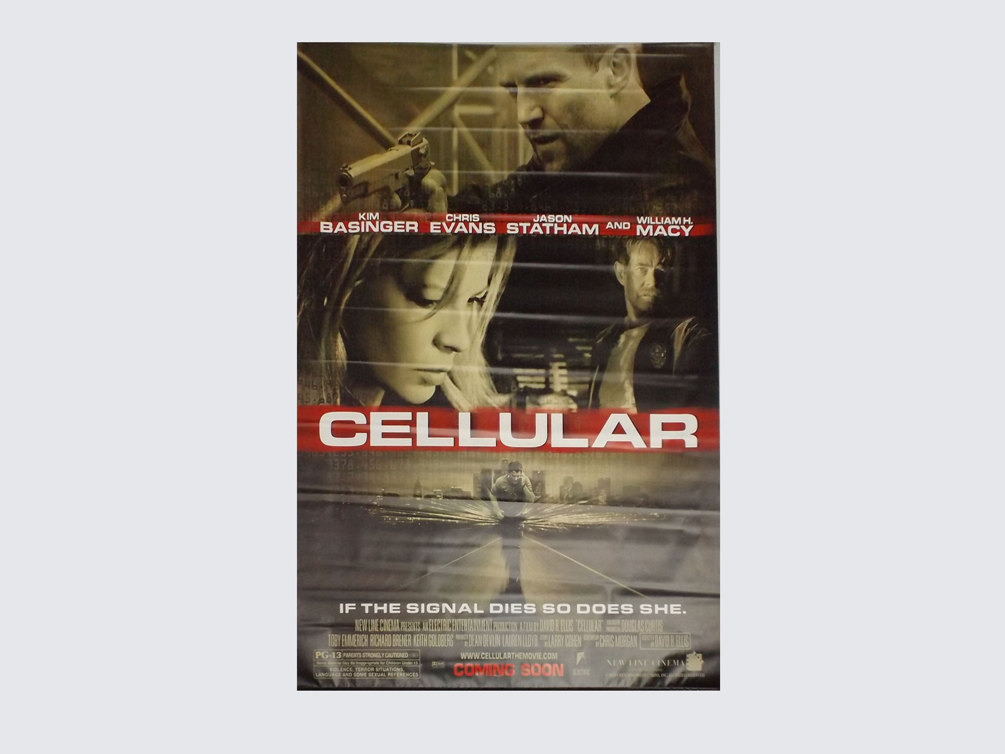 Vinyl 'Cellular' Movie Poster | Everything But The House
