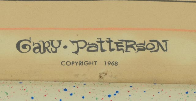 Framed 1968 Gary Patterson "Why?" Poster | EBTH