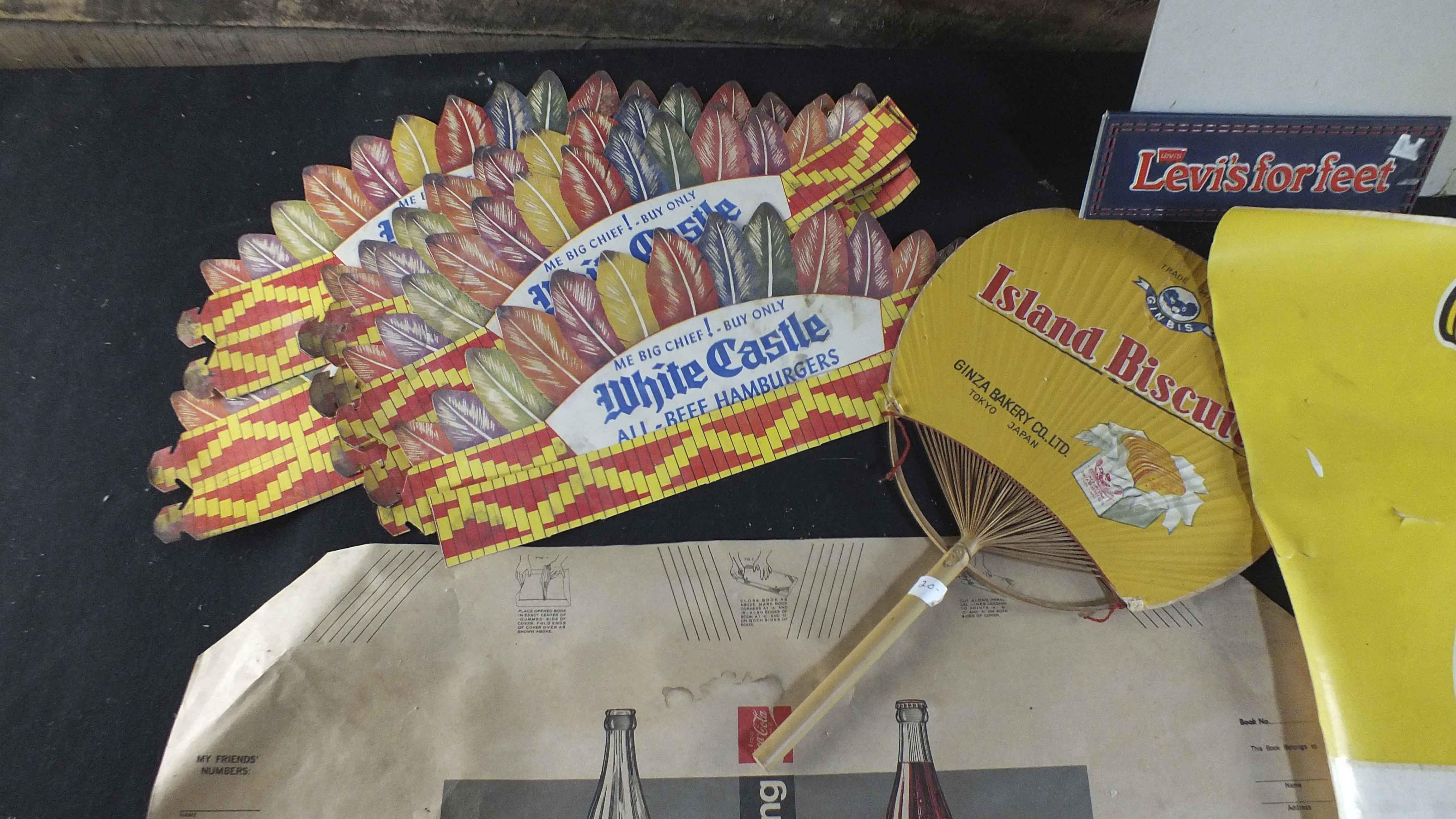 Vintage Advertising Paper Signage and Displays | EBTH