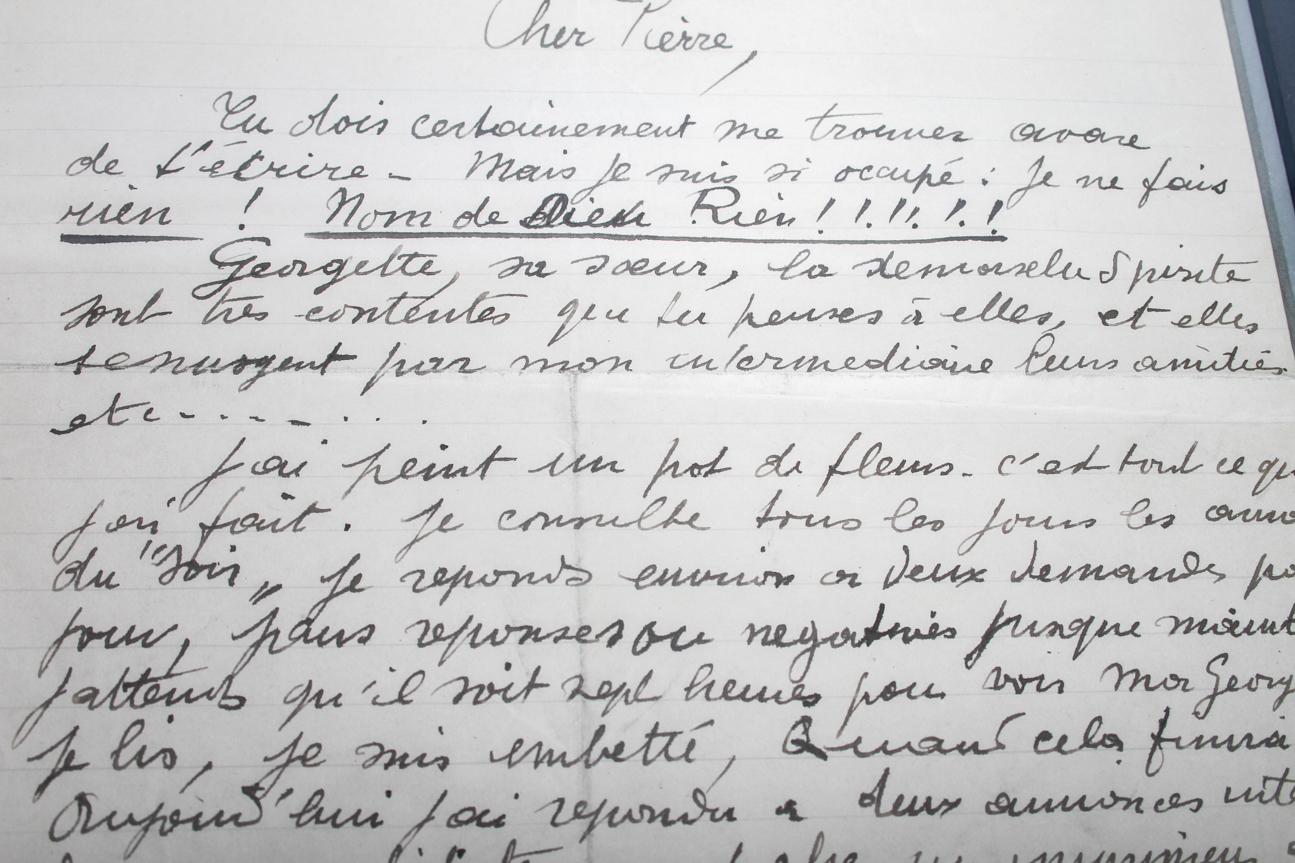 Letter Written and Signed by Celebrated Artist Rene Magritte | EBTH