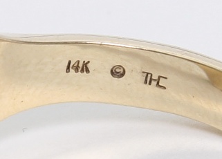 Ladies 14K and Australian Fire Opal Ring Designed by Neil Herman | EBTH