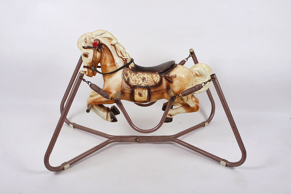 Vintage "Wonder Horse" Spring Rocking Horse | EBTH