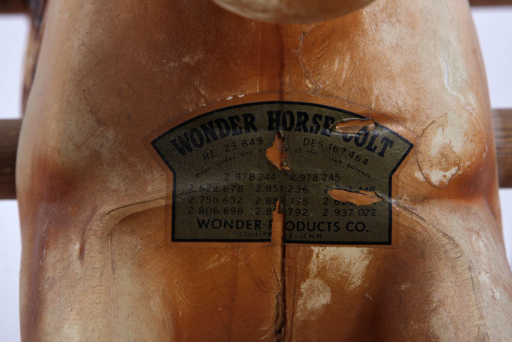 Vintage "Wonder Horse" Spring Rocking Horse | EBTH