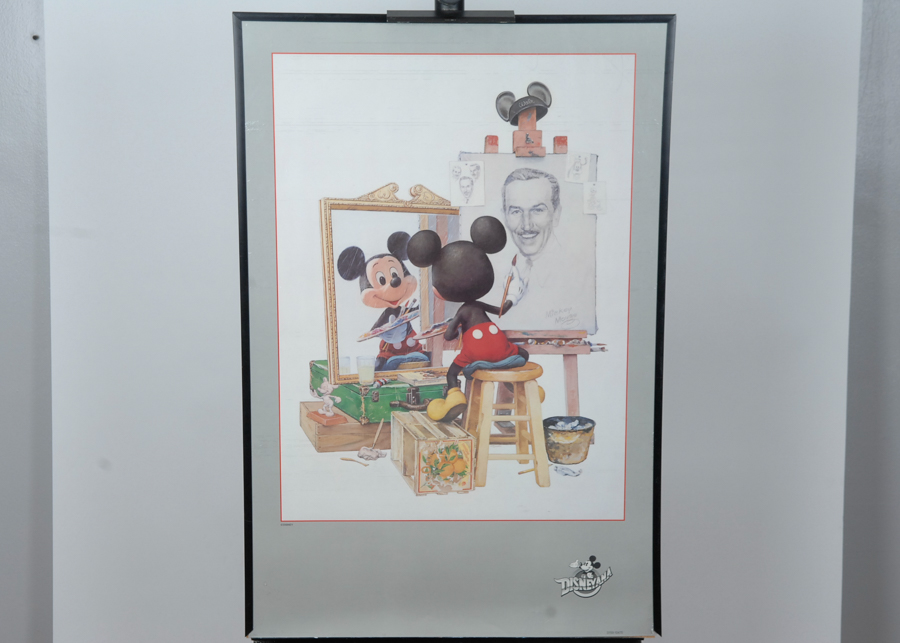 Mickey Mouse Self Portrait Limited Edition Poster | Everything But The ...