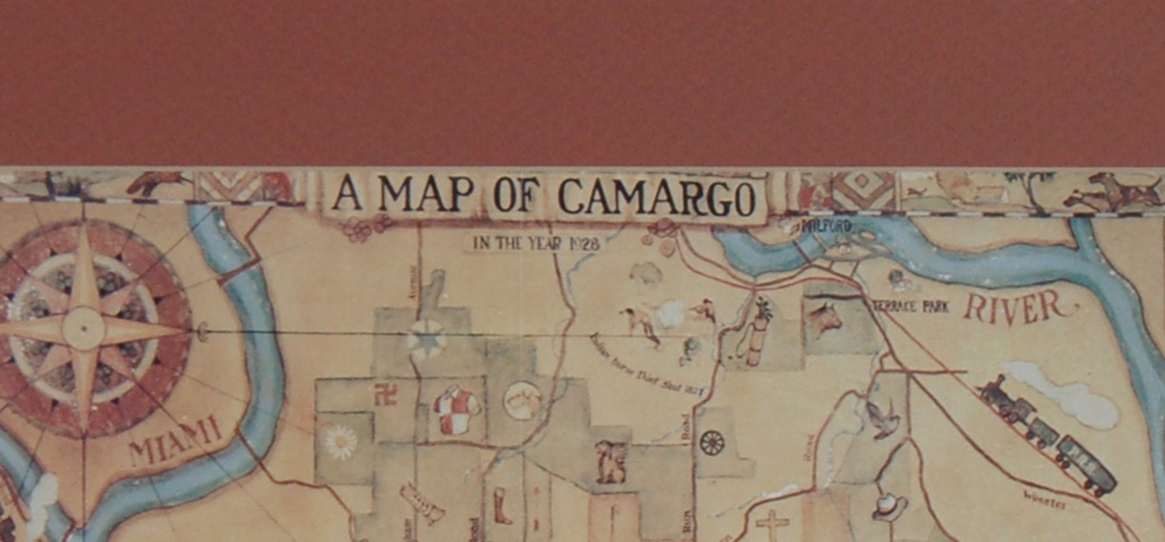 Reproduction Map of Camargo In The Year 1928 | EBTH