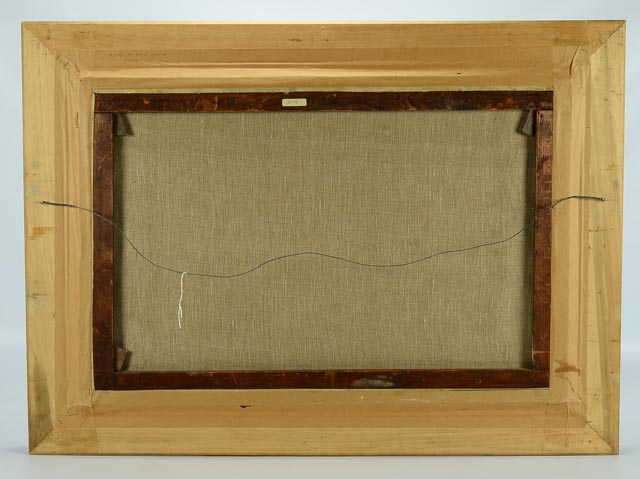 Antique Robin Johnson Landscape Painting Circa 1875 | EBTH