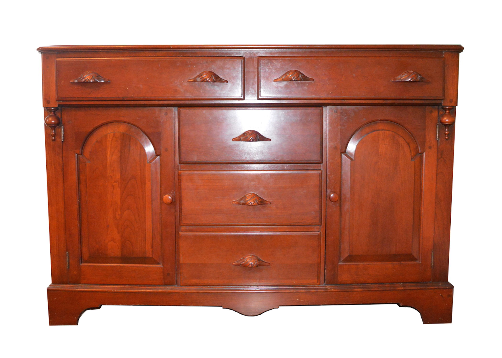 Vintage Cherry Shaker Style Buffet | EBTH