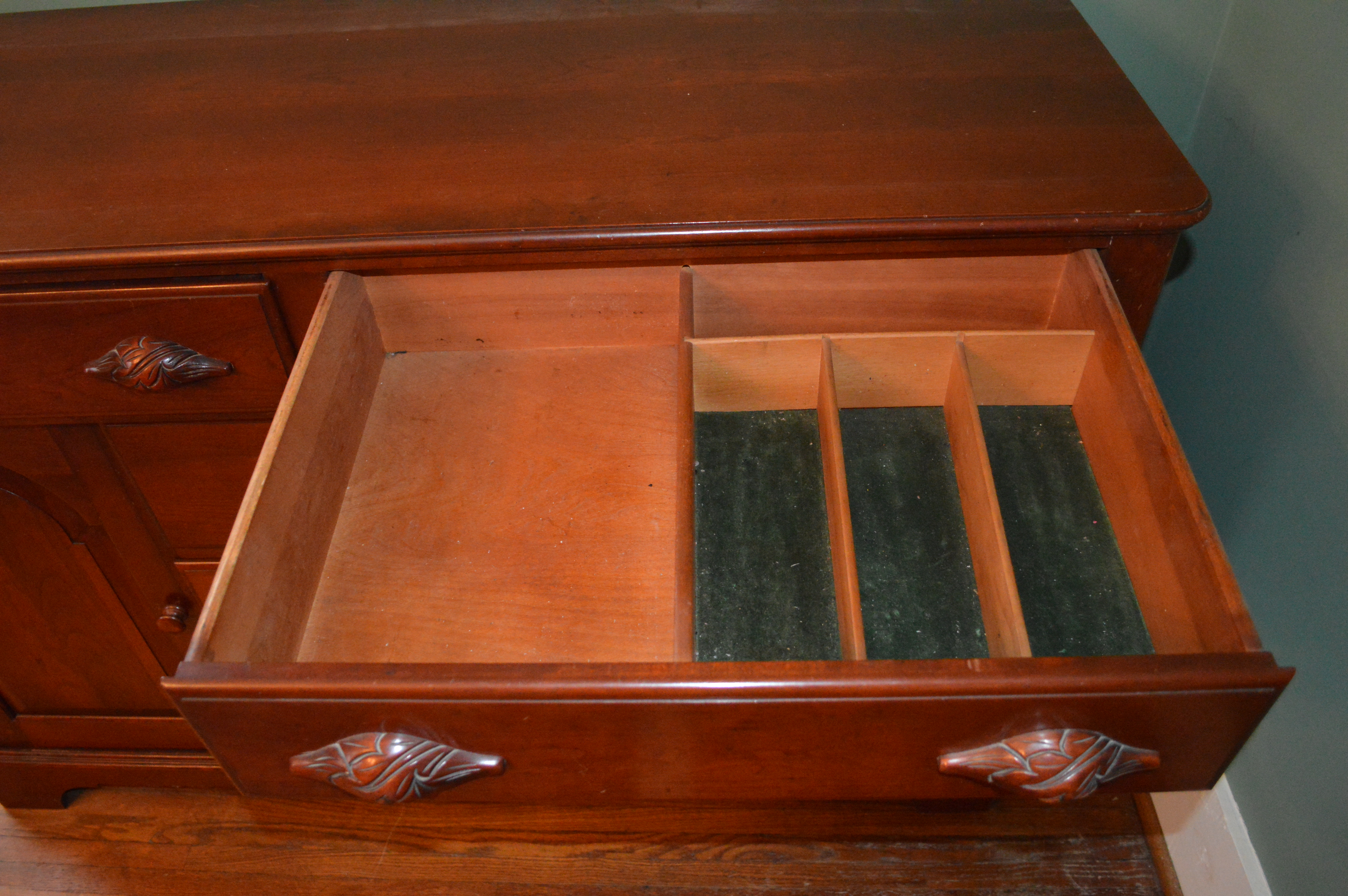 Vintage Cherry Shaker Style Buffet | EBTH