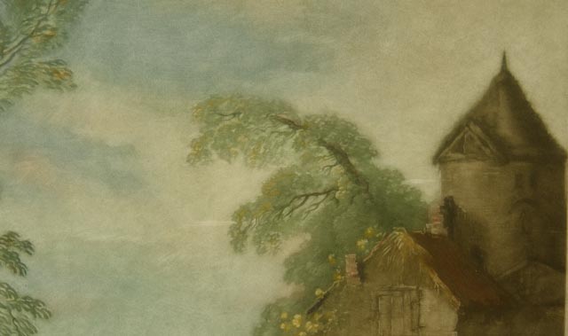 Arthur L. Cox, Signed Hand-Colored Aquatint | EBTH