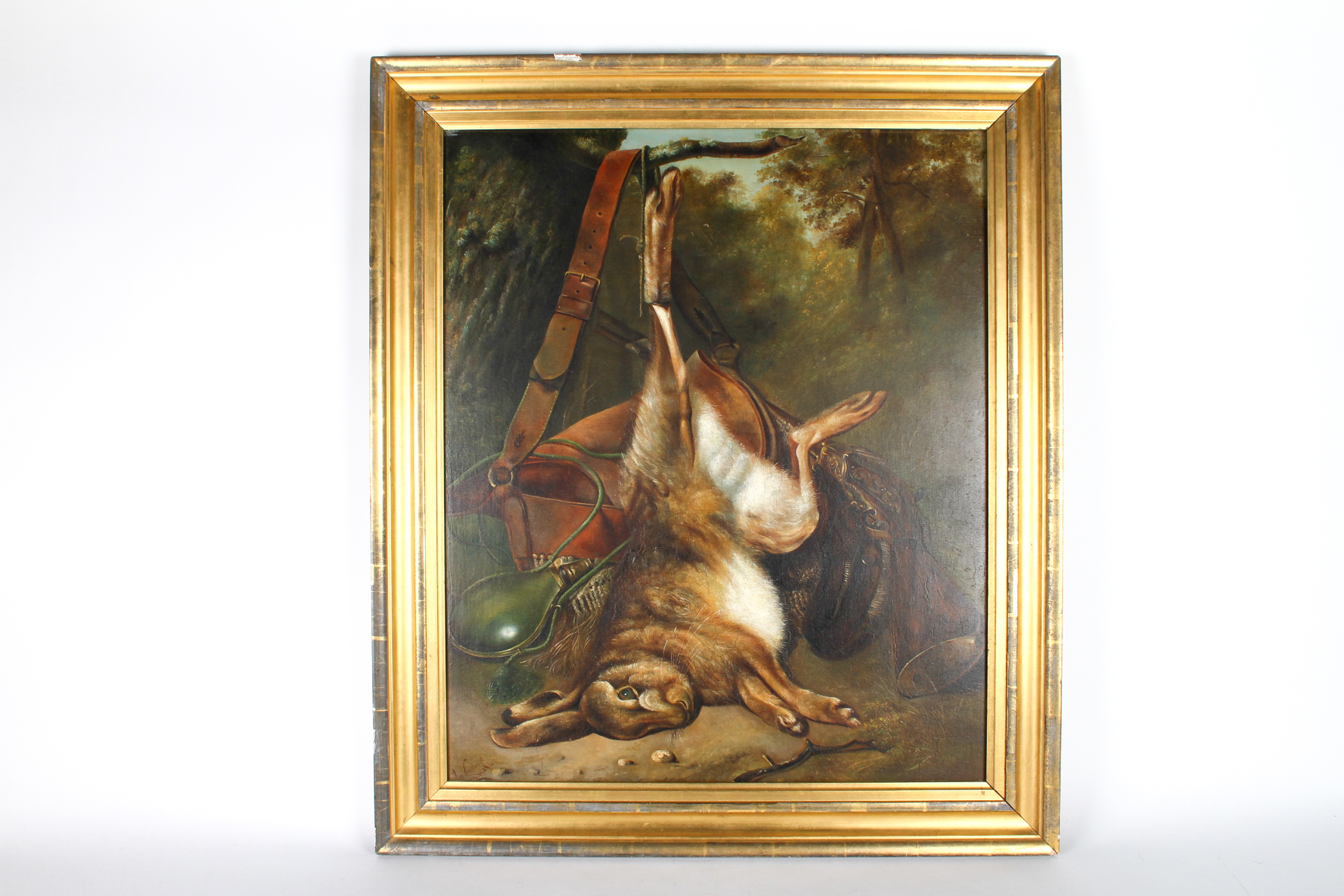 Unique Hunted Rabbit Painting | Everything But The House