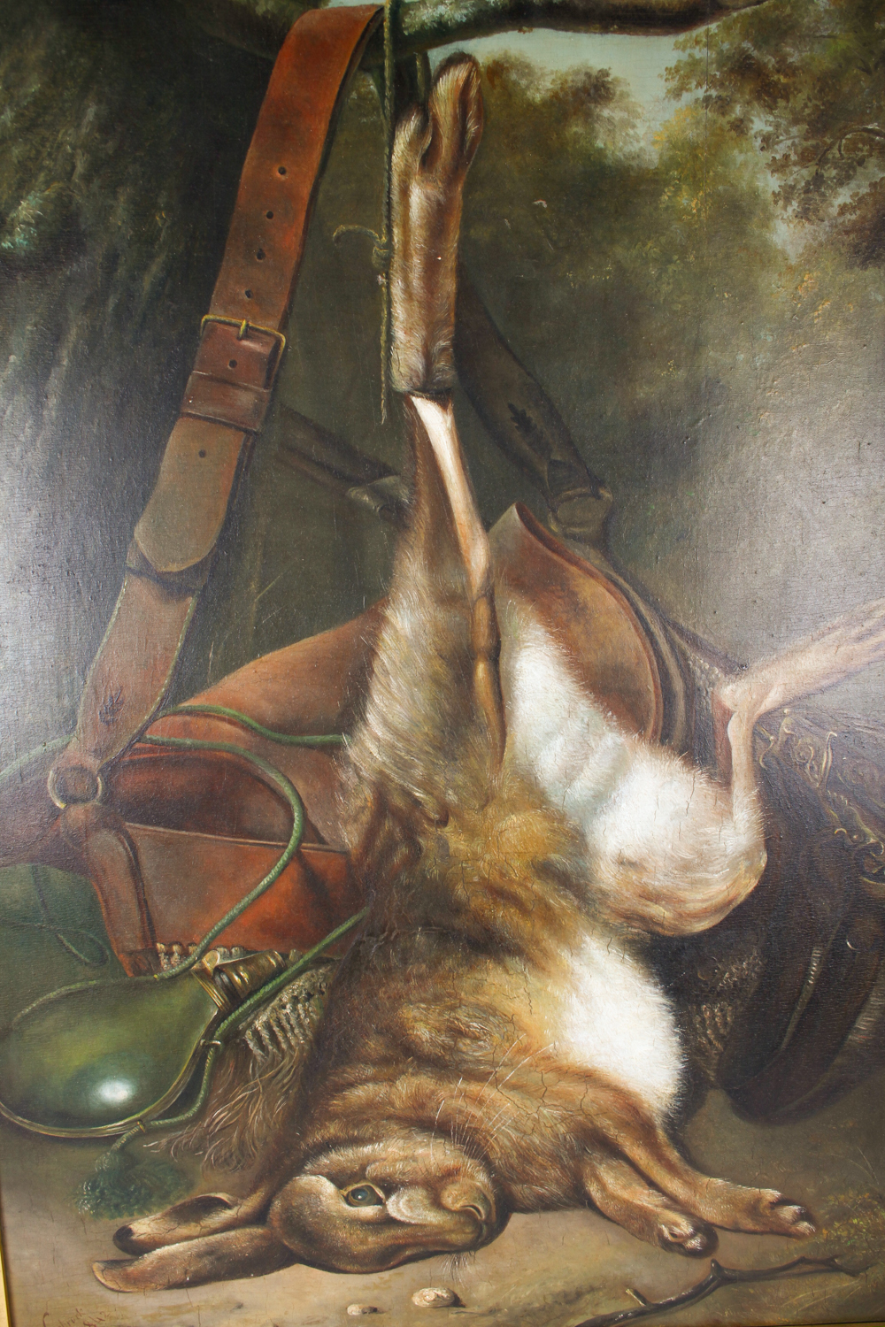 Unique Hunted Rabbit Painting | Everything But The House