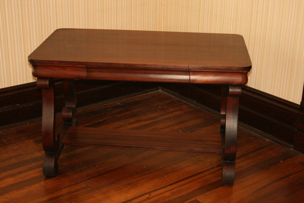 Empire Mahogany Library Table | EBTH