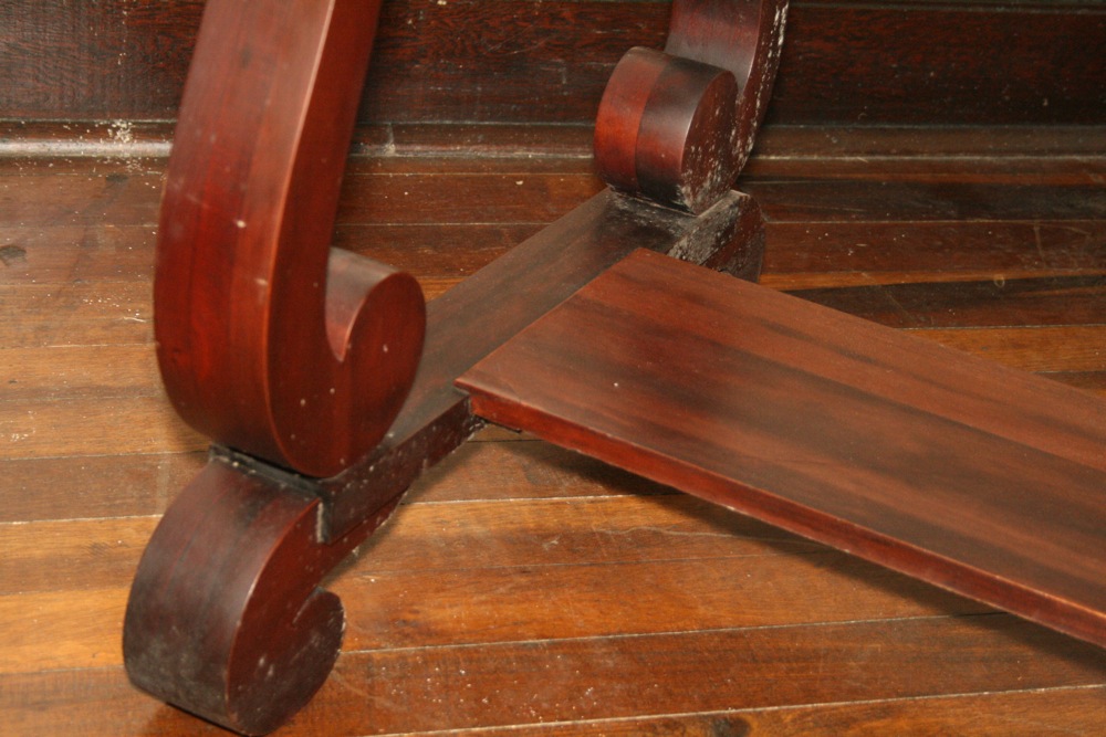 Empire Mahogany Library Table | EBTH