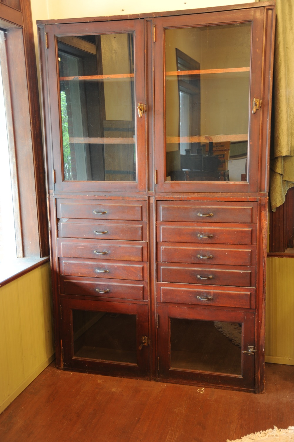 Circa Early 1900s Built-In Store Display Case | EBTH