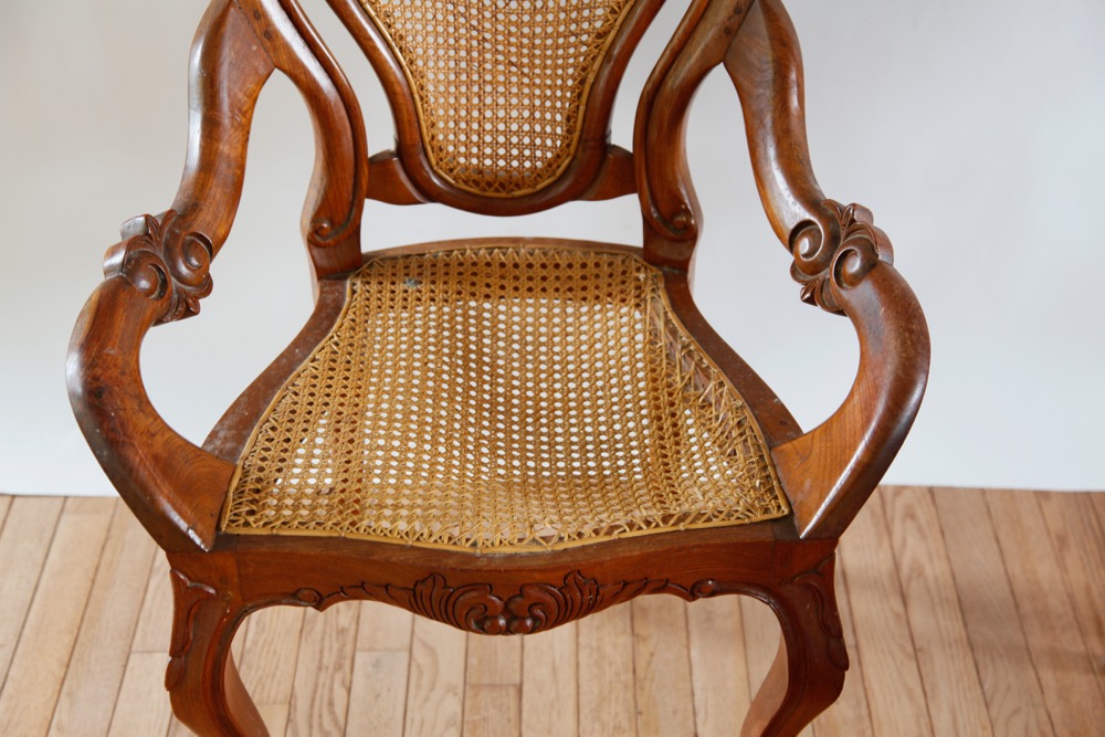 Trio of Cane Bottom Chairs | Everything But The House