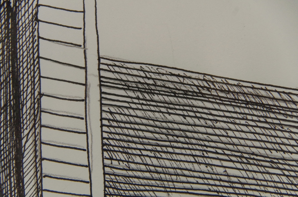 Leslie Chevalier Original Ink Rendering | EBTH