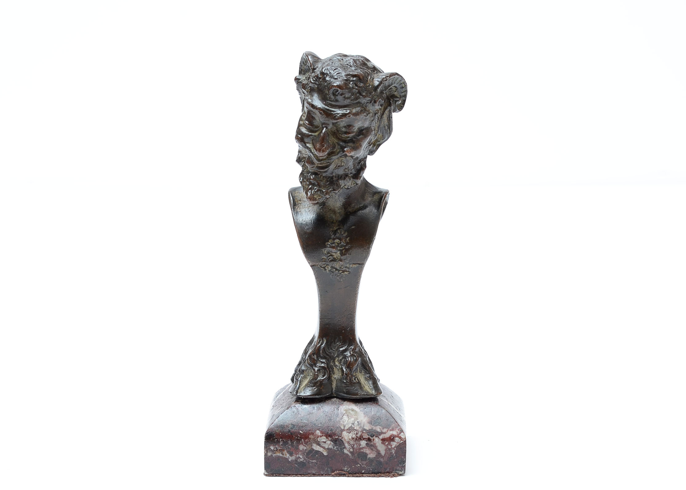Small Bronze Satyr Sculpture | EBTH