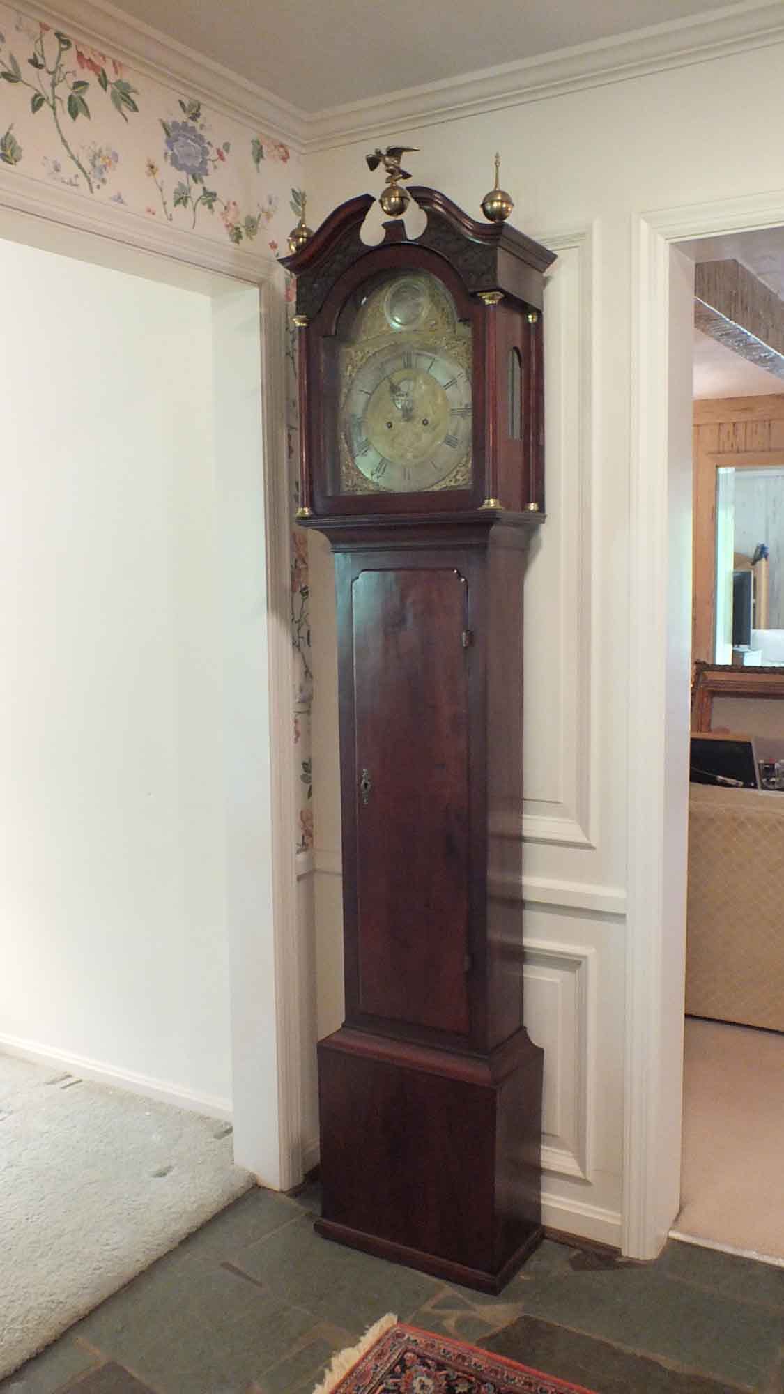 Antique Tall Case Clock from Scotland, Circa 1762 | EBTH