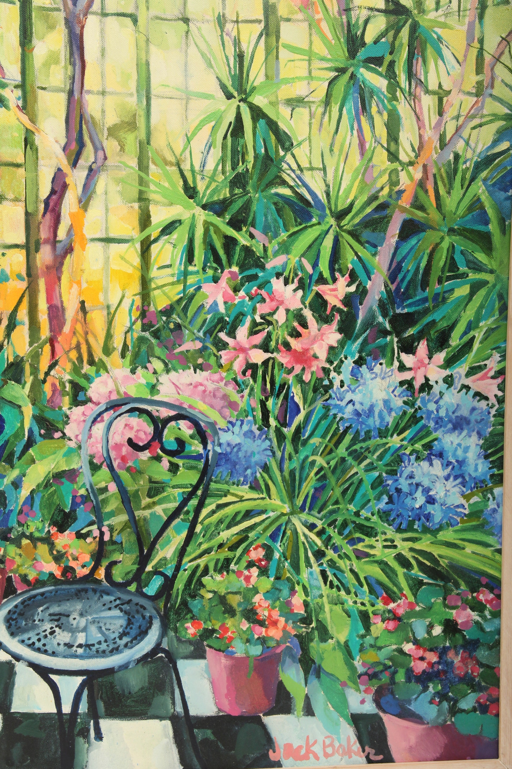 "The Conservatory" Oil Painting by Jack Baker | EBTH