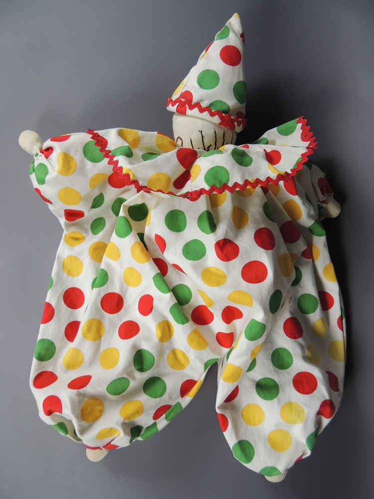 Vintage Rag Doll Clown | EBTH