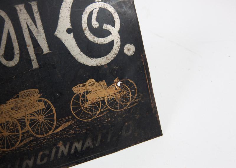 1890's Standard Wagon Company Sign Cincinnati | EBTH