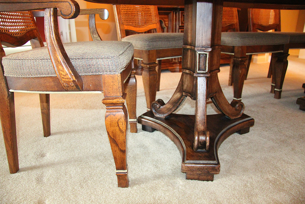 Walnut Stained Dining Table | EBTH