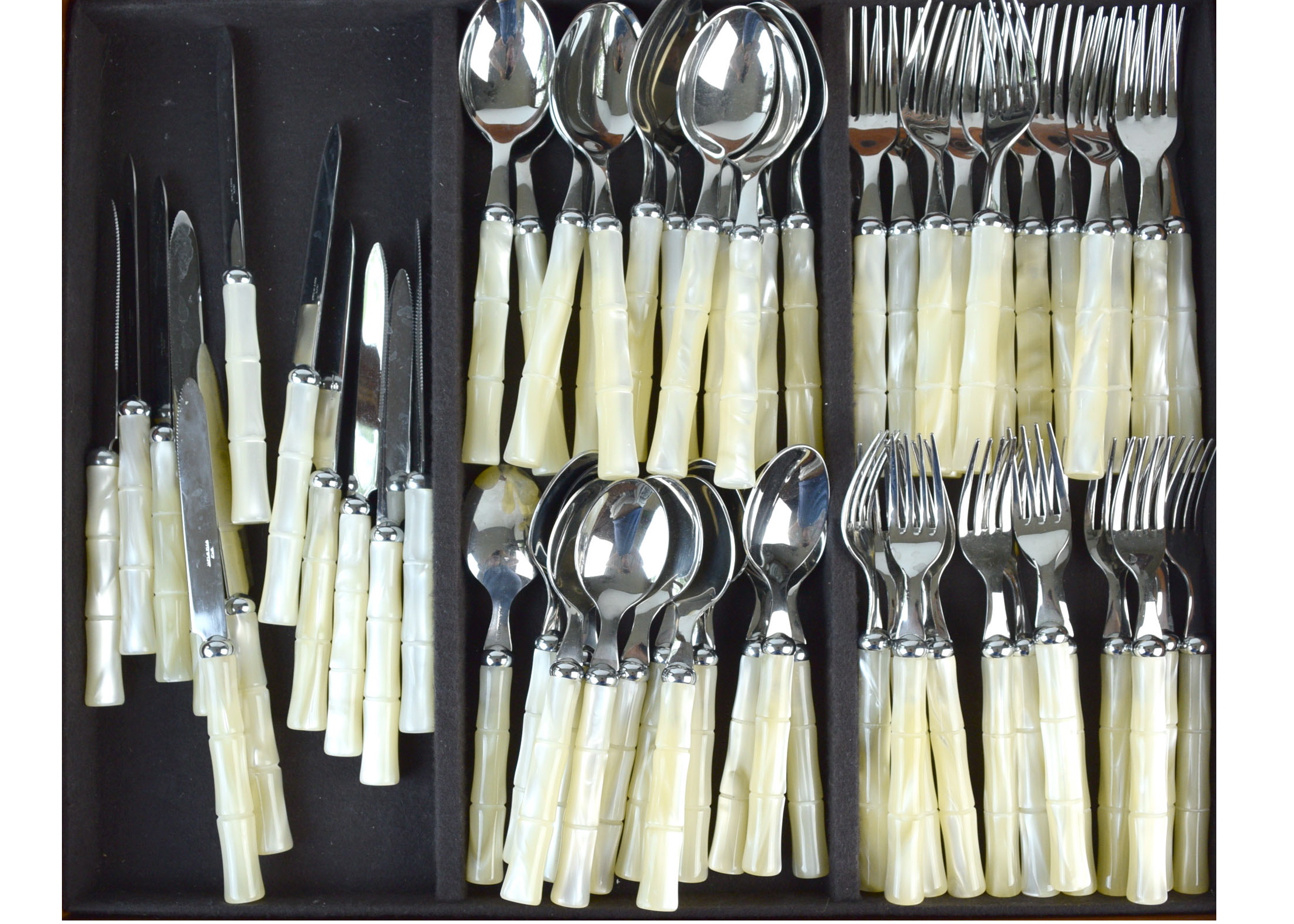 Inox Flatware Set for Twelve | EBTH