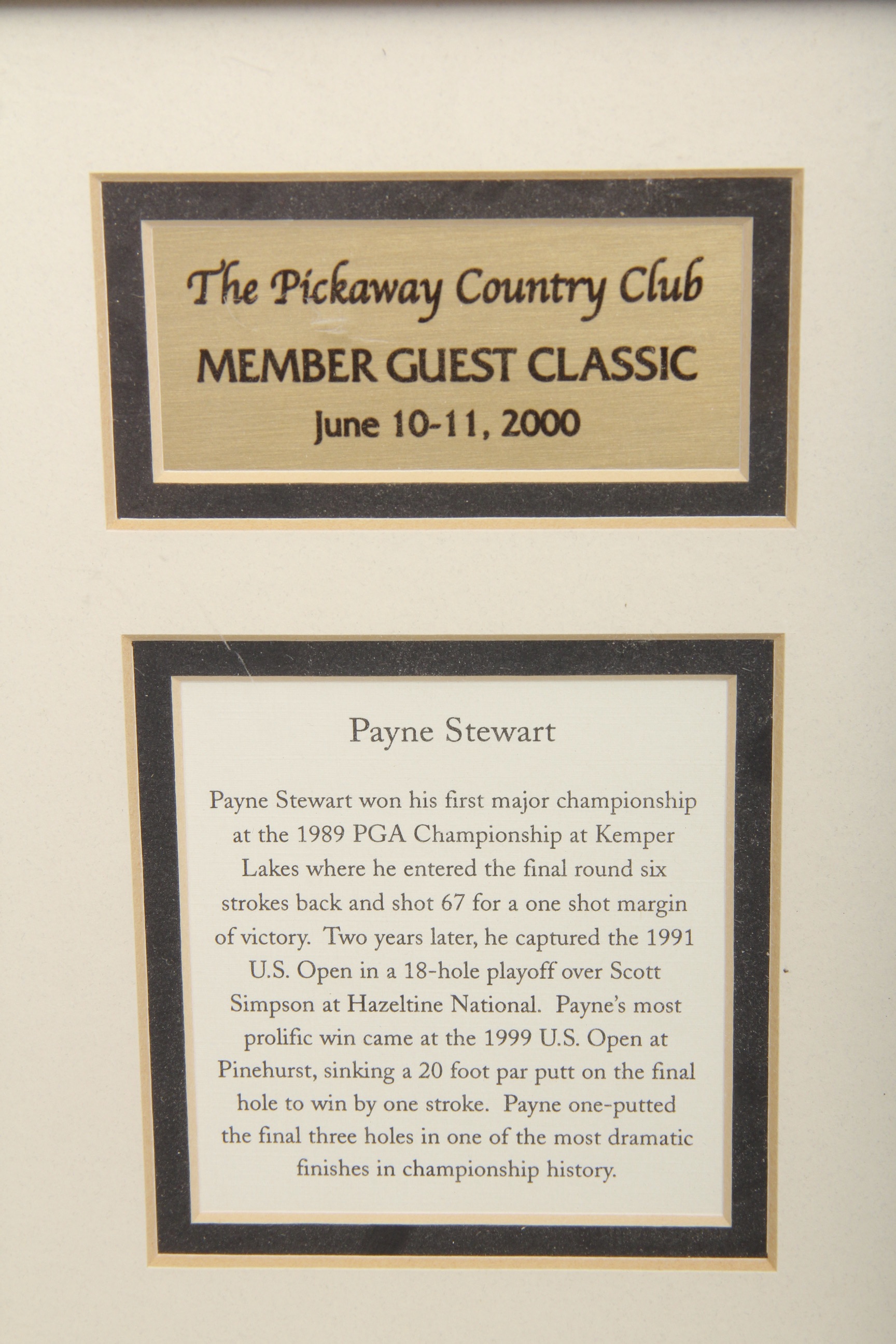 Trio of Golf Masters Photographs | Everything But The House