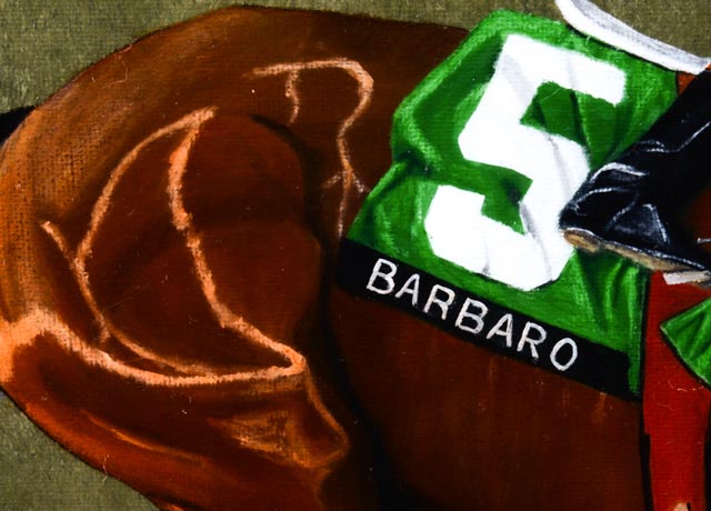 Ron Lightner "Barbaro" Oil on Canvas | EBTH