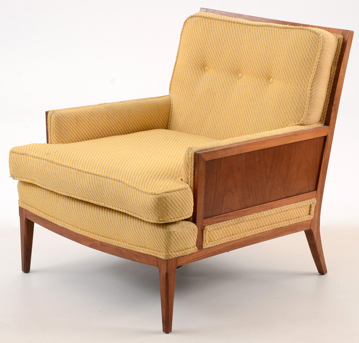 Pair of Mid Century Modern Walnut Side Chairs | Everything But The House