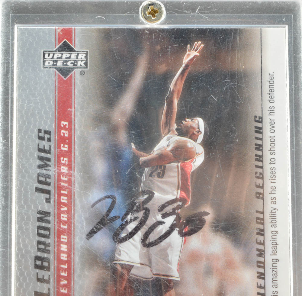 2004 Lebron James Signed Card | EBTH