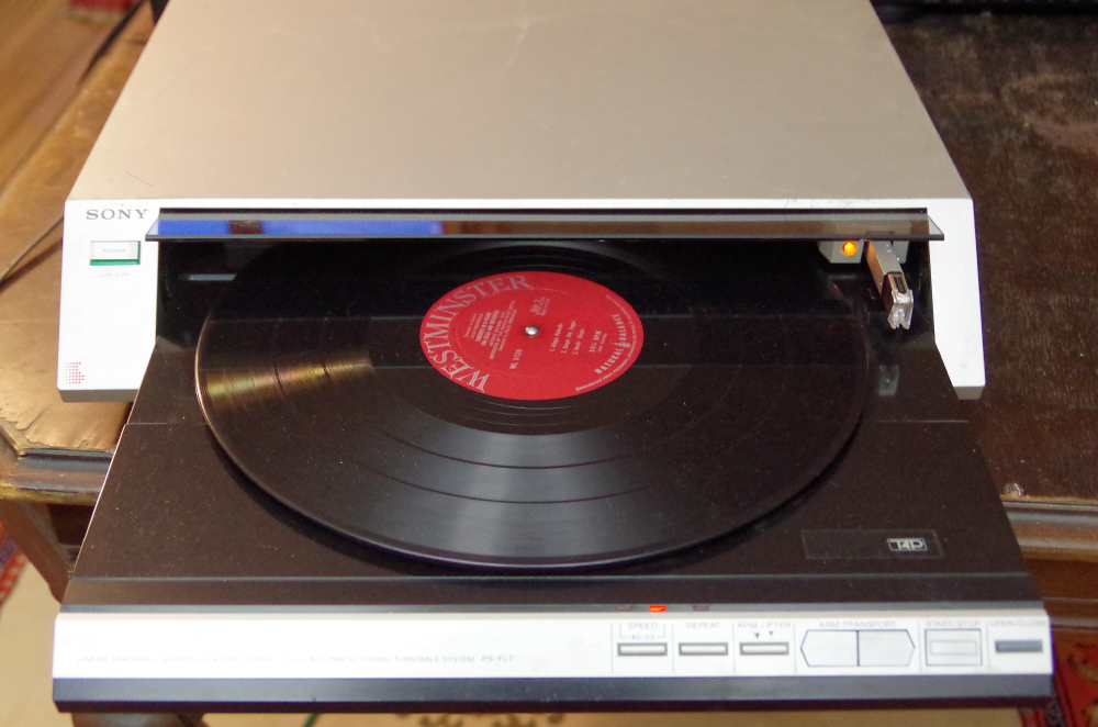 Sony PS-FL7 Front Loading Stereo Turntable System | EBTH