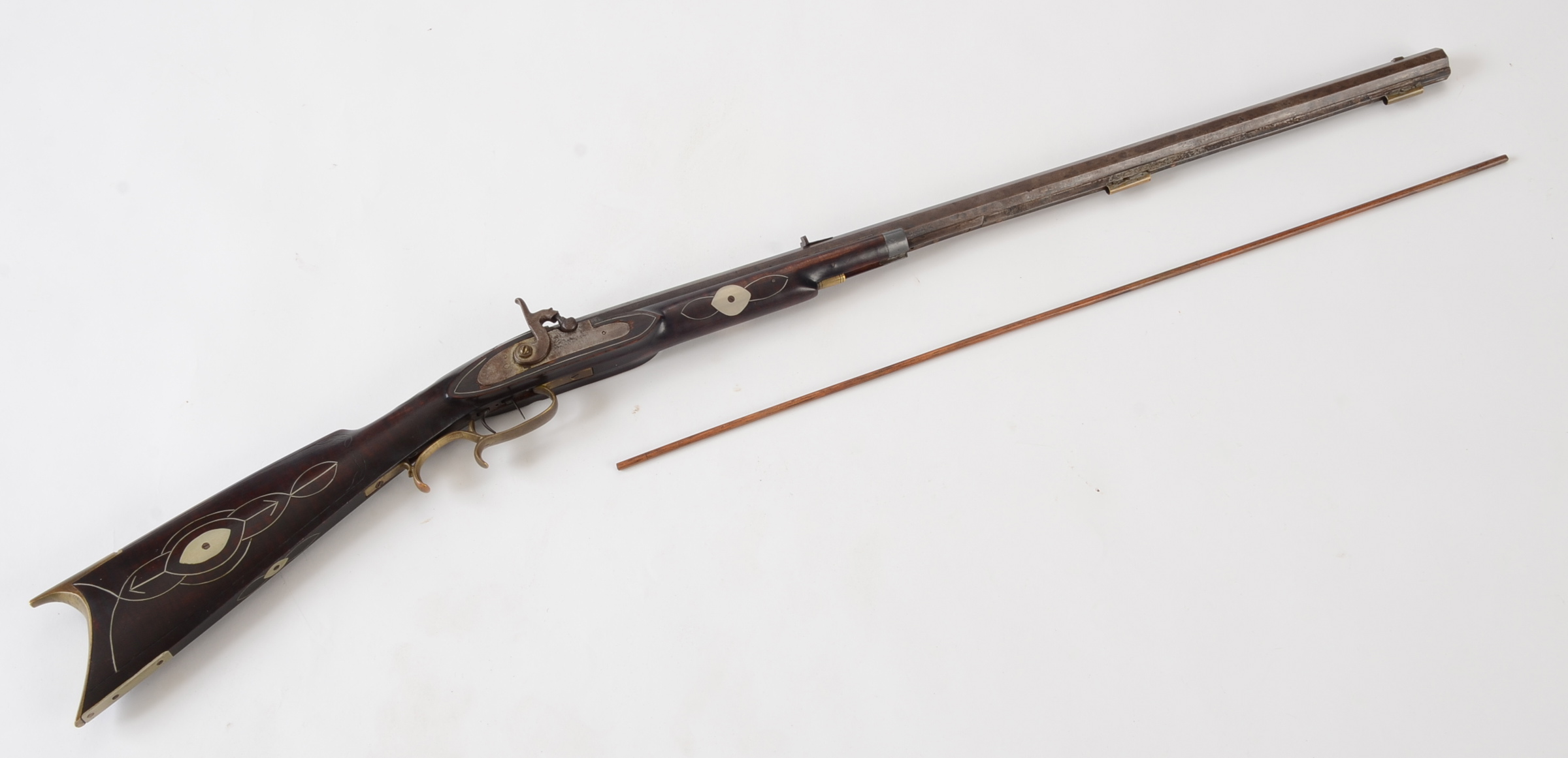 Rare Samuel Carper Signed and Numbered Half Stock Rifle | EBTH