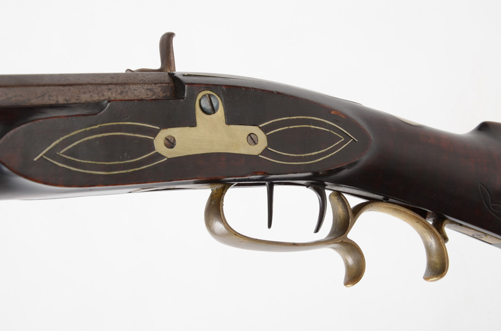 Rare Samuel Carper Signed and Numbered Half Stock Rifle | EBTH