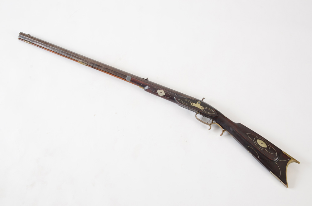 Rare Samuel Carper Signed and Numbered Half Stock Rifle | Everything ...