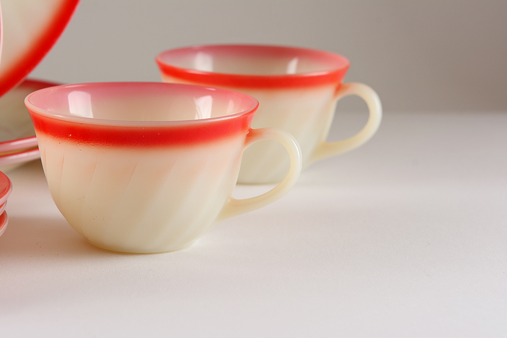 Vintage Sunrise Pattern Anchor Hocking Glass Corporation Bakeware | EBTH